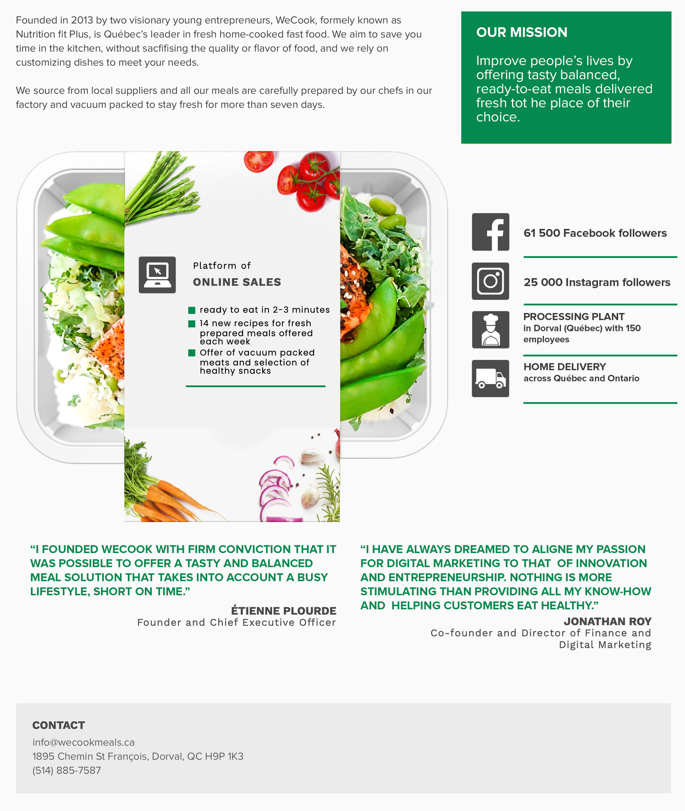 About Us | Wecook | Healthy Meals Delivered Fresh