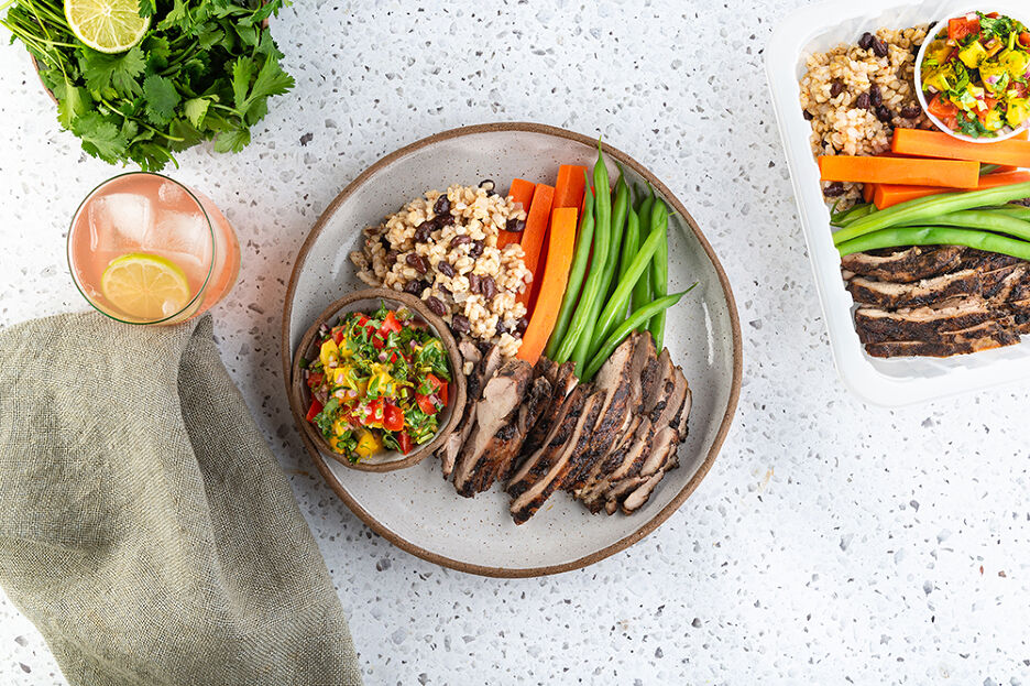 10. Hauts de cuisses de dindon grillé à la jerk