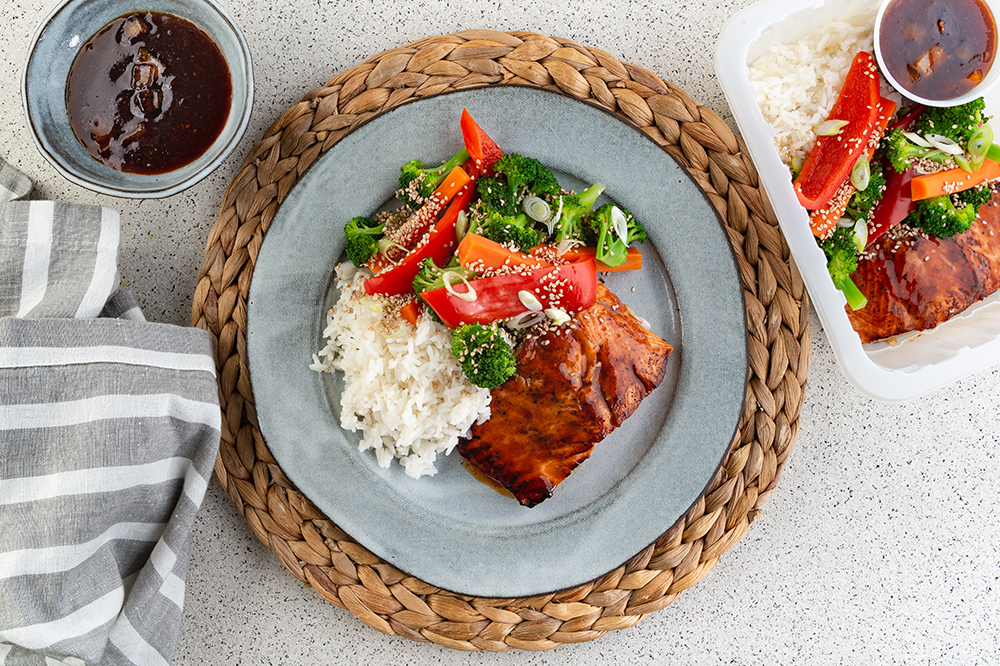 Pavé de saumon laqué érable et soya | WeCook