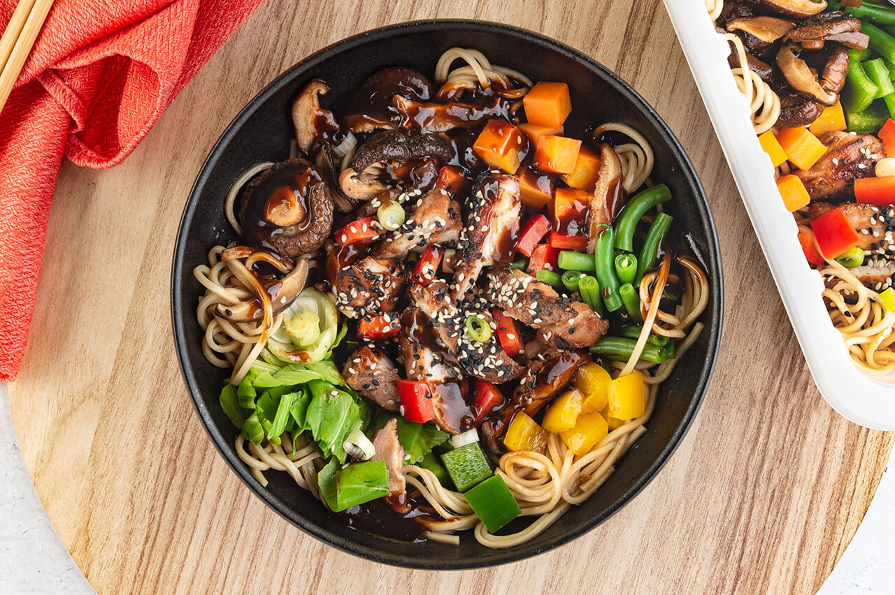 Grilled teriyaki chicken bowl