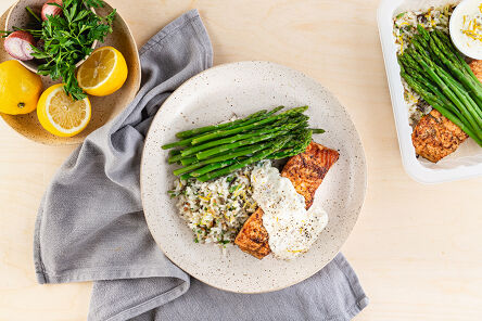 Saumon rôti, beurre blanc à l’échalote