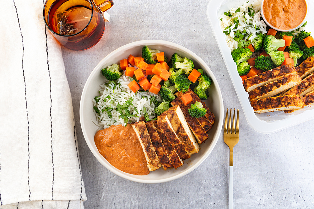 Bol de tofu façon poulet au beurre | WeCook