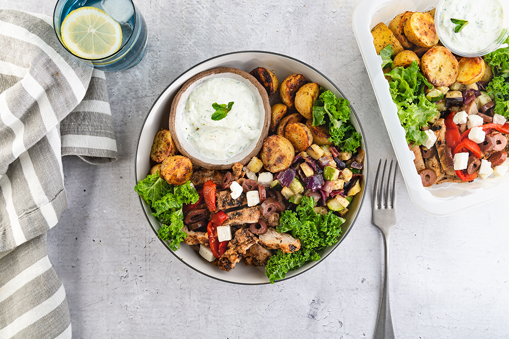 Bol de poulet souvlaki grillé | WeCook