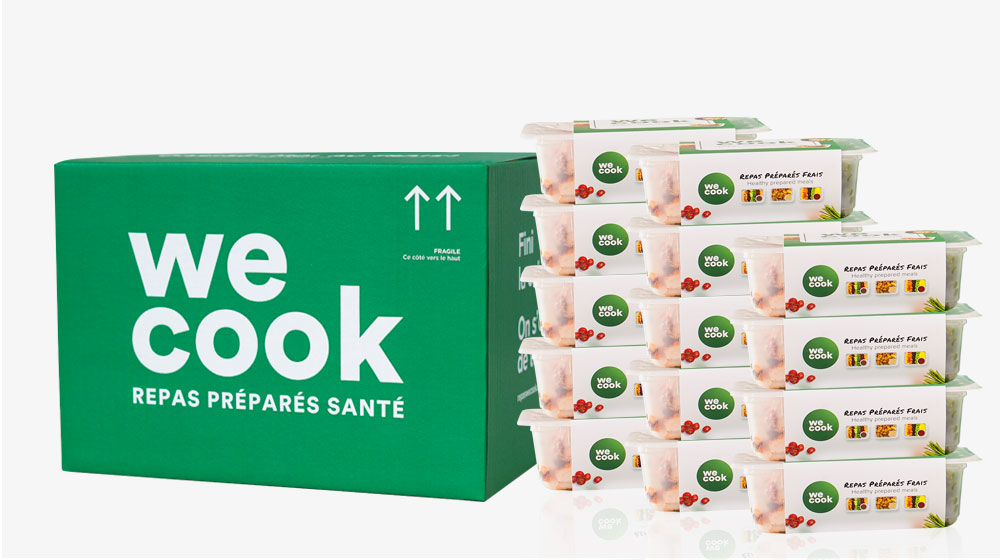 Boite repas | WeCook | Repas Préparés Santé, Frais et Livrés