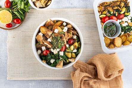 1. Bol Gyros au poulet grillé